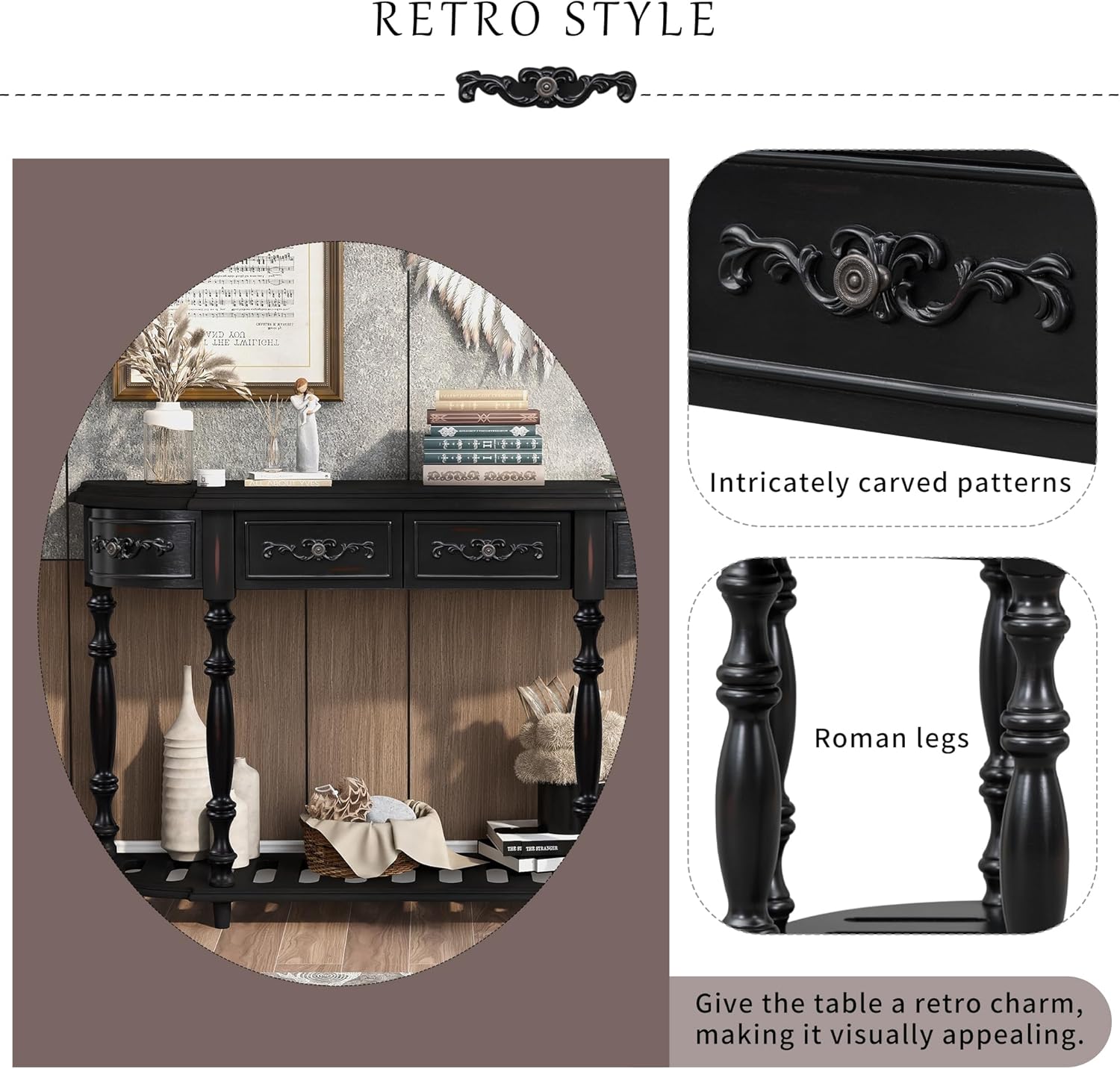 LUMISOL Retro Half Moon Table Review - Fresh Space Decor