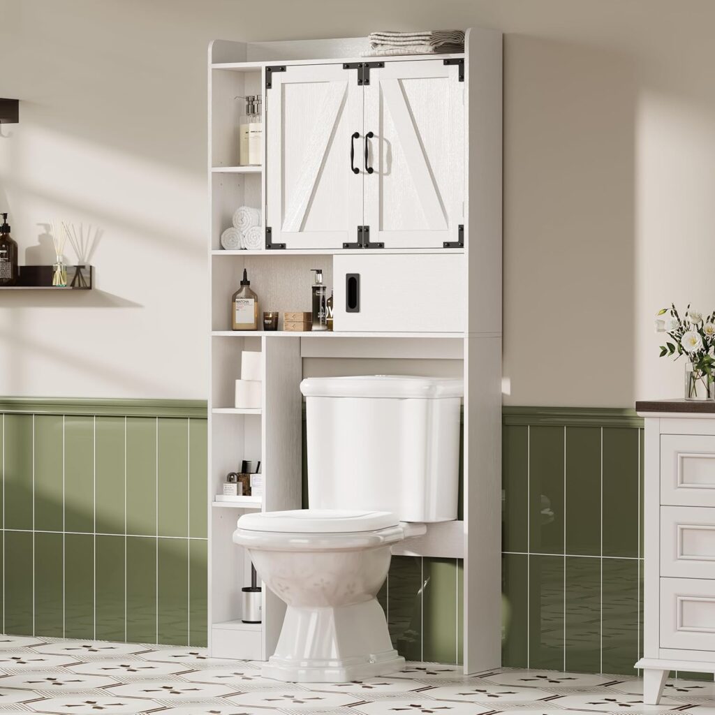 ChooChoo Over The Toilet Storage Cabinet Review - Fresh Space Decor
