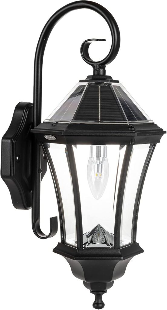 Gama Sonic Victorian Solar Wall Light Review - Fresh Space Decor