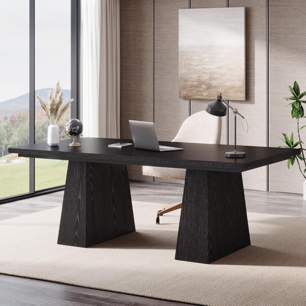 Tribesigns 63-Inch Executive Desk Review - Fresh Space Decor